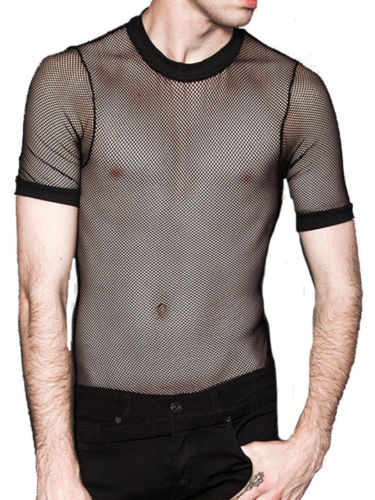 Dragnet fishnet men's t-shirt short sleeve by Lip Service Clothing ...